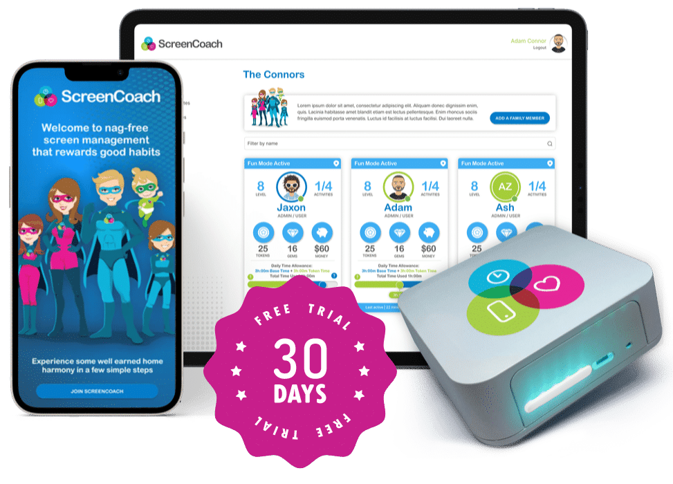 Manage Family Screen Time | ScreenCoach